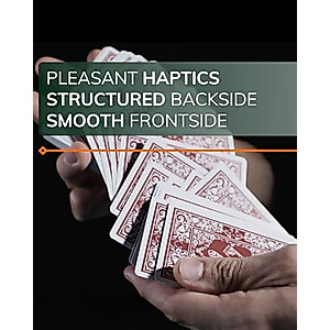 Bullets Playing Cards – Waterproof Plastic Playing Decks, Whit Cut-Card – Durable Deck for Poker, Skat, Rummy, for Adults Bridge Size Double Pack with Standard Index, Decks 52 Cards, 2 x 2 Joker