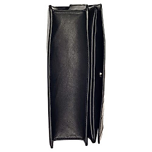 Calvin Klein Havana Novelty Organizational Crossbody, Black/Silver