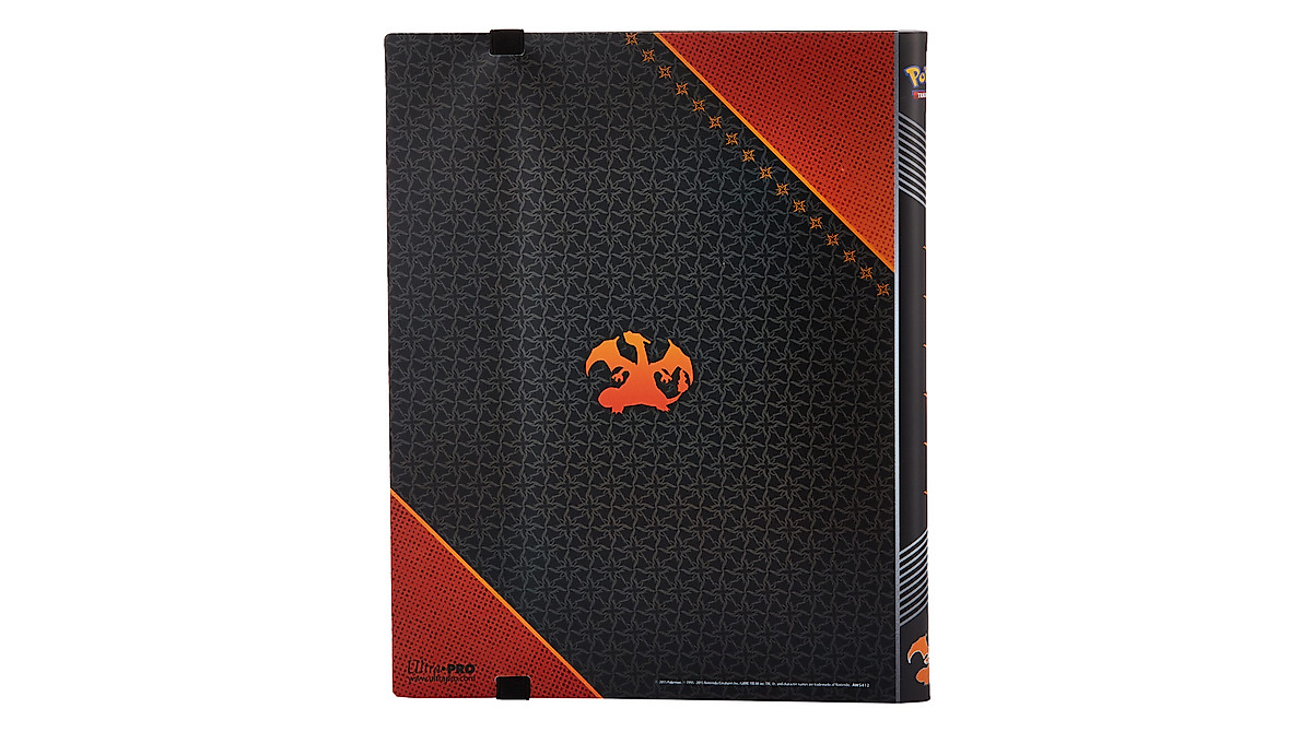 Ultra Pro - Pokemon: Charizard 9-Pocket Full-View PRO Binder Red ...