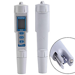 PH/EC/Temp Meter Professional 3 in 1 Portable High Accuracy Handheld Pen Testing Water Quality Tester Meter