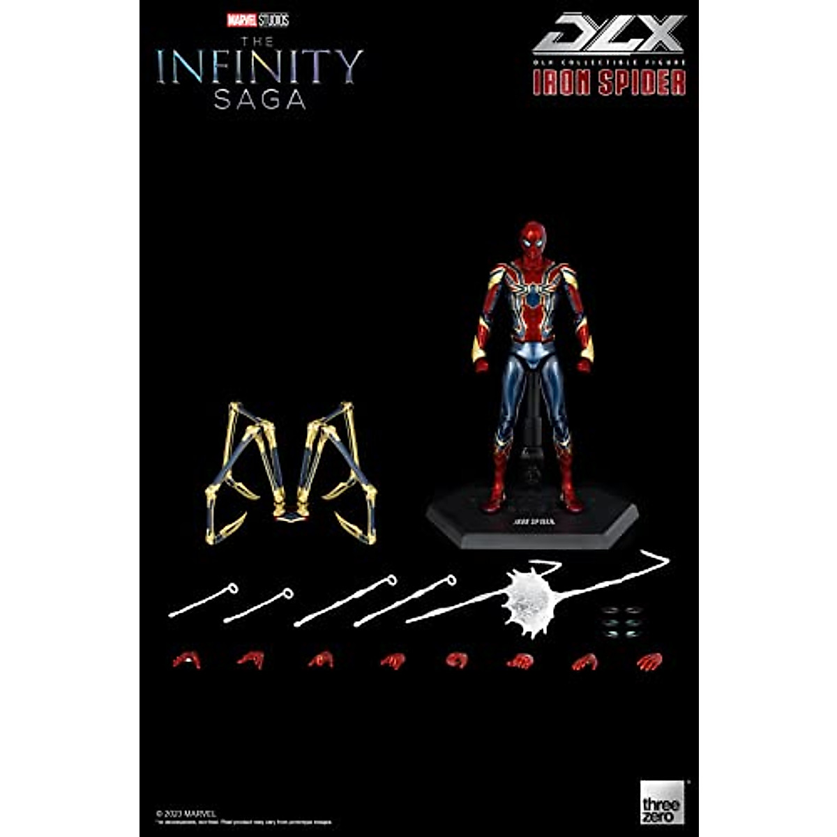 Marvel Infinity Saga: Iron Spider 1:12 Scale DLX Action Figure