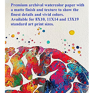 Dignovel Studios 8X10 Unframed Honduras Watercolor Art Print Map Motherland Country Caribbean Sea Central America illustrations Art Print Wall Wedding Poster Housewarming Wall Décor DN746