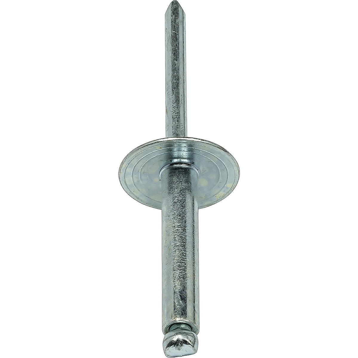 Large Flange Pop Rivets 1/4" x 3/4" All Steel Large Dome Head Blind 8-12 Gap .626" - .750" Quantity 25 by Fastenere