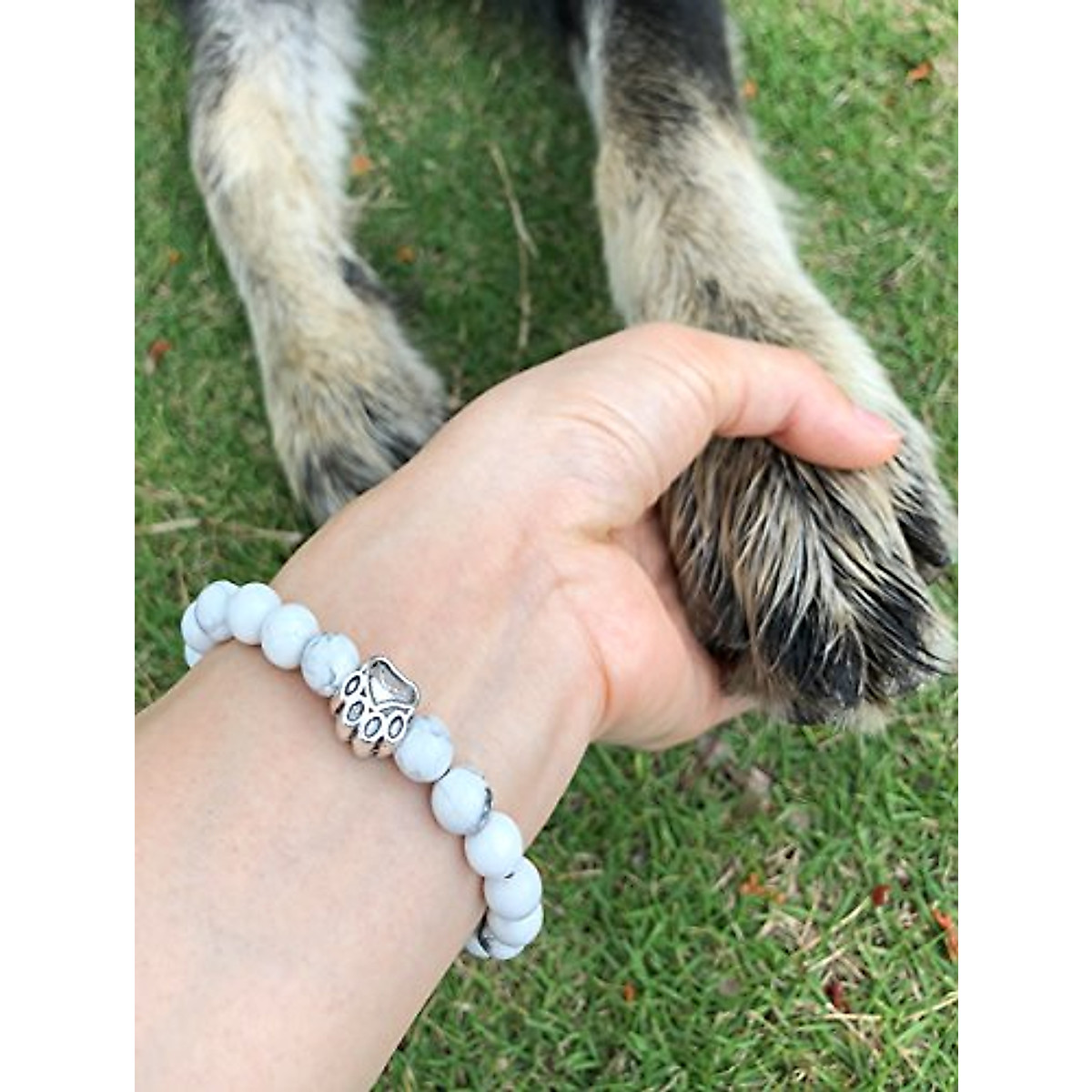 A.B.C. Pet Memorial Bracelet-Loss of Pet Gifts with Rainbow Bridge Card in Loving Memory of Your Beloved Dog Cat- Pet Loss Jewelry