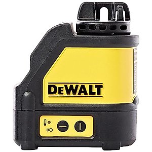 DEWALT Line Laser, Self-Leveling, Cross Line, Red Beam (DW088K)