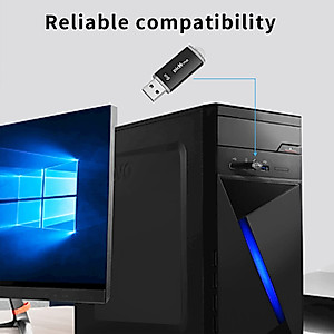 picK-me USB2.0 Flash Drive, 2 PCS USB Memory Stick Drives Bulk, for Data Storage and Share, for Desktop/Laptop/Smart TV/Car Audio etc (8GB)