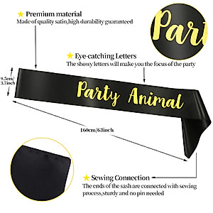 PHOGARY 18 Pack Bachelorette Sashes for Bridal Party - 17 Black Team Bride Sashes with 1 White Bride to Be Sash - Funny Sashes Set for Hen Party Bachelorette Party Bridal Shower Wedding Party