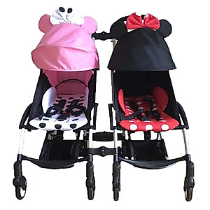 Baby Stroller Connectors for YOYO Strollers Pushchair 2in1 Twins Dual Stroller Connector Linker AIQI/Yoga/VOVO/Yoya/YUYU