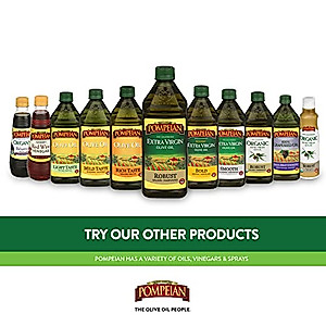 Pompeian USDA Organic Smooth Extra Virgin Olive Oil, First Cold Pressed, Smooth, Delicate Flavor, Perfect for Sautéing & Stir-Frying, 16 FL. OZ.