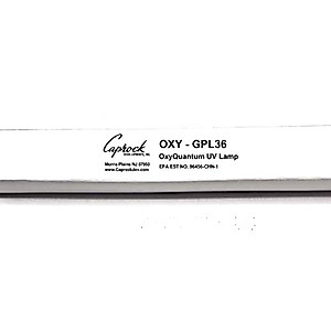 Caprock Brand Replacement for OxyQuantum LED UV Air Purifier Basic UV-C Lamp Bulb GPL36 254-UVH-1, not Made by Oxy Quantum