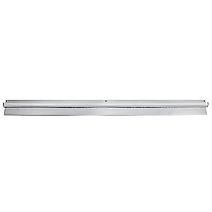 New Star Foodservice 23985 Anodized Aluminum Slide Check Rack, 48-Inch, Silver