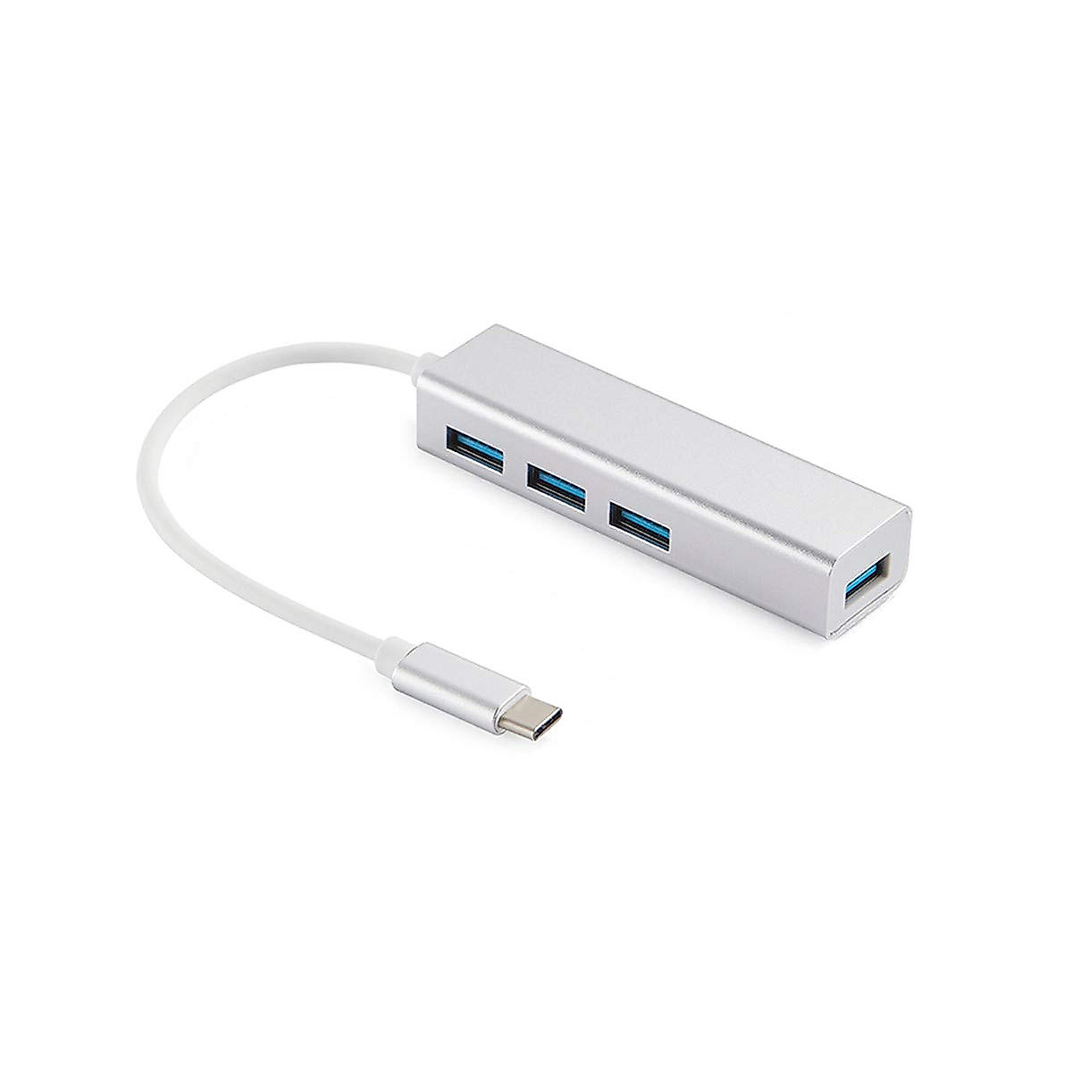 Sandberg USB-C to 4X USB 3.0 Hub Saver | USB 3.0 Hub | 4 Data Ports | Plug & Play | USB-C Adapter Multiport | USB Splitter | Fast Data Transfer | USB Extension Hub for PC MacBook Win MacOS | Saver