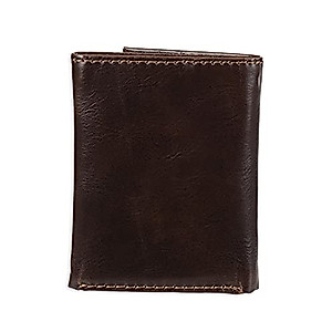 Columbia Men's RFID Blocking Lofton Trifold Security Wallet, Brown, One Size