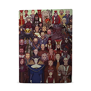 Head Case Designs Officially Licensed EA Bioware Dragon Age Cast Of Thousands Inquisition Graphics Vinyl Faceplate Sticker Gaming Skin Decal Cover Compatible With PS5 Disc Console & DualSense
