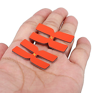 Lixada 6Pcs 3g Tennis Racket Weight Balance Strips Silicone Tennis Racquet Tapes