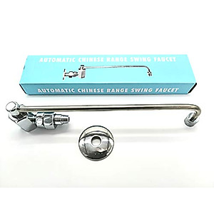 Automatic Chinese Wok Range Swing Faucet Mfg: Sunny USA/iPro Kitchenware