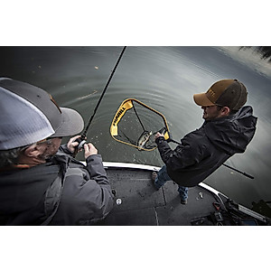 Frabill Trophy Haul 1821 Fishing Net, Black and Gold (FRBNX18S)