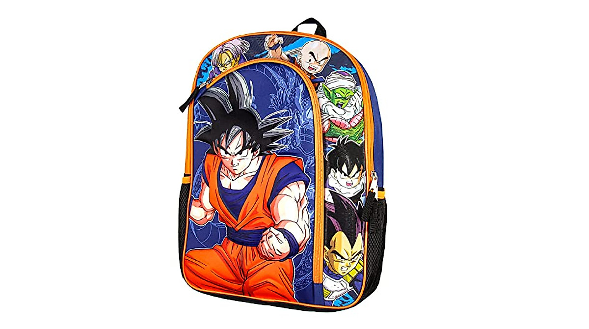Dragon Ball Z Goku Backpack - Officially Licensed Molded Character Panel