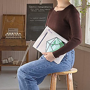 KUIYAI Dragon Game Book Sleeve D&D Book Cover Dragon Game Lovers Gift Master Geek Gift Bookish Gift Dragon Fans Pouch Gift (DD Picture BS)