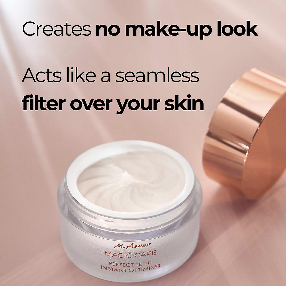 M. Asam Magic Care Perfect Teint (1.01 Fl Oz) - Transparent Make Up, Skin Care Face Cream And Makeup Primer. Beauty Product That Is Known To Minimize Wrinkles & Pores, With Peptide Complex & Retinol