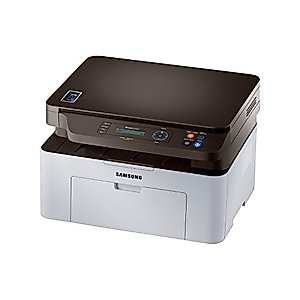 Samsung Xpress M2070W Wireless Monochrome Laser Printer with Scan/Copy, Simple NFC + WiFi Connectivity and Built-in Ethernet (SS298H)