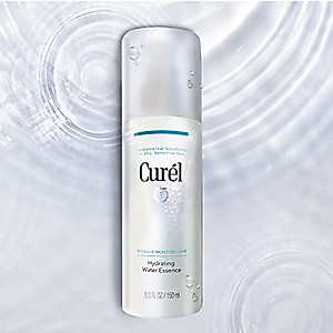 Curel Japan Skin Care Hydrating Water Essence Toner, Water Based Face Moisturizer for Dry Skin, Serum for Face, 5 oz