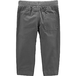 Simple Joys by Carter's Baby Boys' 2-Pack Pull On Pant, Green/Grey, 3T