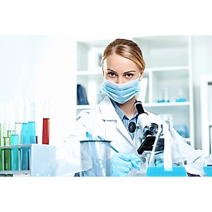 2Pack 1000ml Plastic Graduated Cylinder, Plastic Measuring Cylinder Set, 2-Sided Marking Lab Cylinders, Clear Science Measuring Cylinder for Home and School Science, Laboratory Supplies