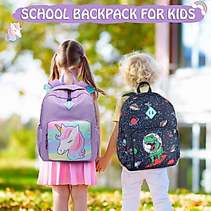 Unicorn Backpack for Girls, Chasechic Toddler Backpack Lightweight Kids Preschool Kindergarten Backpack for Boys and Girls with Chest Strap