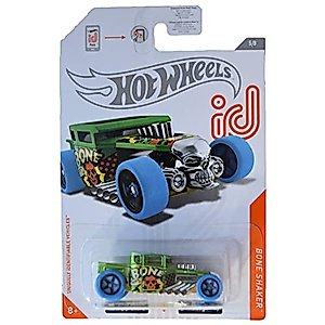 Hot Wheels Chase ID Bone Shaker, [green] 5/8