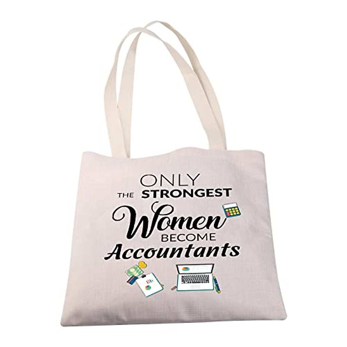 MBMSO Accountant Tote Bag CPA Gifts Accounting Gifts for Female Accountant Bag Accountant Graduation Gifts Shoulder Bag (Accountant Tote Bag)