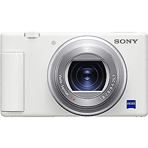 Sony ZV-1 Digital Camera Bundle with ACCVC1 Vlogger Accessory Kit, Camera Backpack, Tripod, Handy Case + More (11 Items) | Sony ZV1 Point & Shoot Camera for Content Creators, Vlogging and YouTube