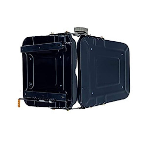 Cozyel PVC Forklift Seat Suspension Tractor Seat with 140° Adjustable Back Angle | Black | Fits Excavator Forklift, Tractor, Skid Loader, Backhoe Dozer Telehandler, Heavy Mechanical Seat