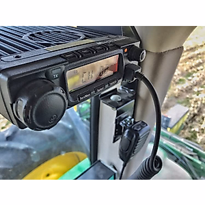 Midland – MXT400 - 40 Watt GMRS MicroMobile Two Way Microphone Radio - Off Roading Outdoor Boat Ranches Tractors Radio - 8 Repeater Channels NOAA Weather Alerts- Compatible GMRS Walkie Talkies