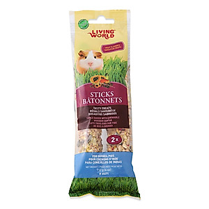 Living World Guinea Pig Fruit Treat Sticks, 4-Ounce
