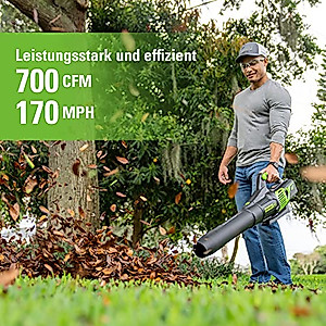 Greenworks Pro Bare Tool 60-Volt Max Lithium Ion 610-CFM GEN2 Brushless Cordless Electric Leaf Blower; Battery and Charger Not Included