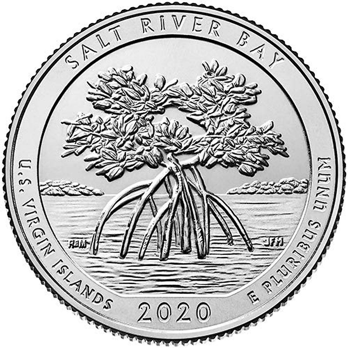 2020 P BU Salt River Bay U.S. Virgin Islands National Park NP Quarter Choice Uncirculated US Mint