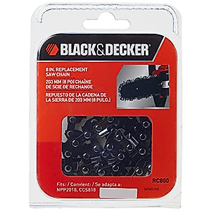 BLACK+DECKER RC800 8-Inch Saw Chain for CCS818 and NPP2018