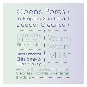 True Glow by Conair Facial Steamer - Face Steamer for Facial Deep Cleaning - Home Facial Spa