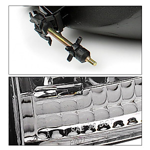 ZMAUTOPARTS Replacement Headlights with Corner Signal Lamps Chrome/Amber For 1997-2003 Ford F-150/1997-2002 Expedition