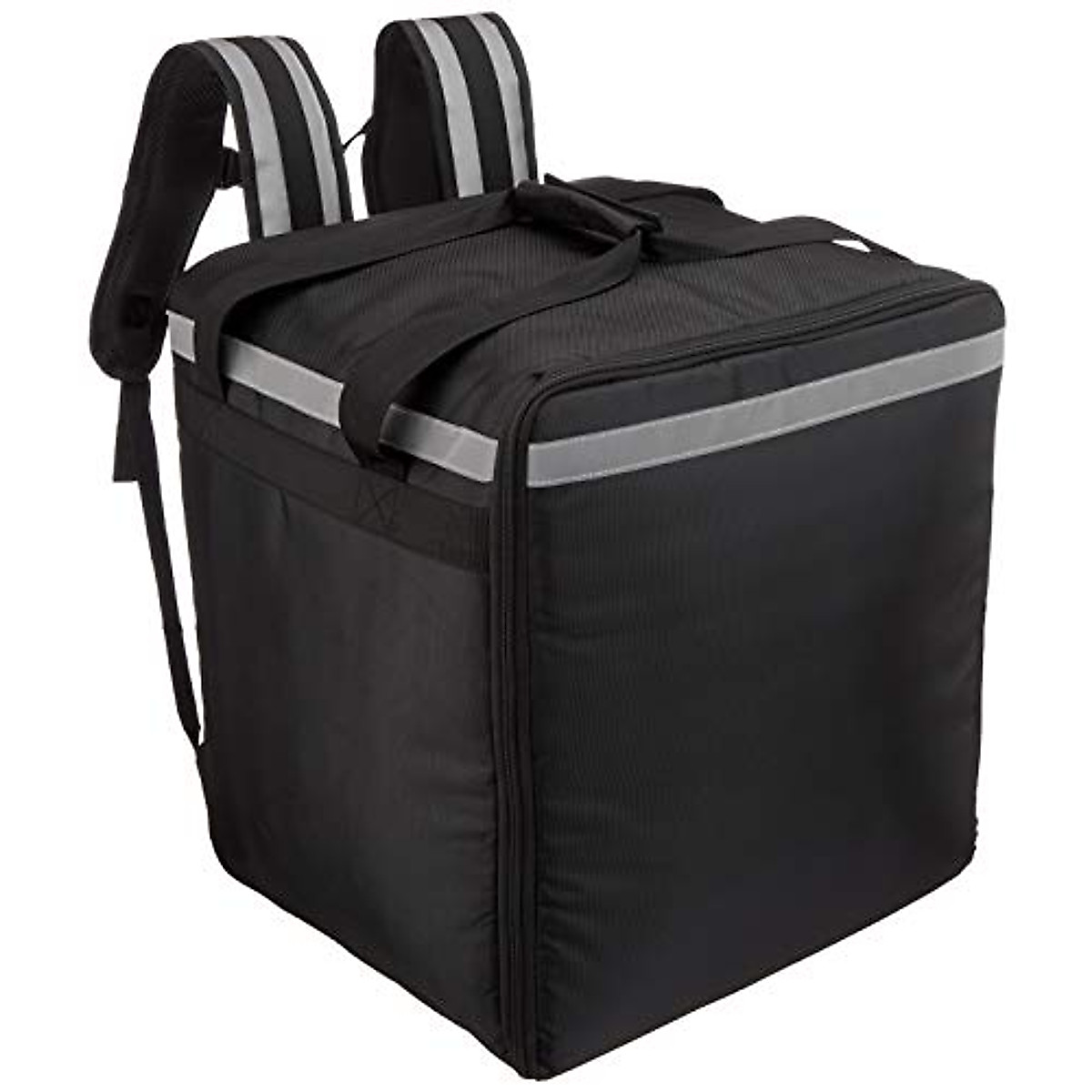 Pizza Delivery Backpack, 18"L x 15"W x 16"H (46 x 38 x 41 Centimeter), Cup Holder Included,Food Delivery Backpack, Food Delivery Bag, Thermal Backpack,Heat Insulated Backpack, Insulated Backpack