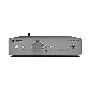 Cambridge Audio DacMagic 200M - MQA HiFi DAC and Headphone Amplifier with Bluetooth - PC/MAC Support with USB Connection - Handle Digital Files up to 24/768 or DSD512 - Lunar Grey