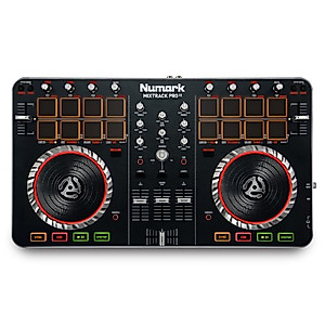 Numark Mixtrack Pro II USB DJ Controller with Integrated Audio Interface and Trigger Pads