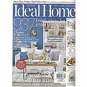 IDEAL HOME, MAY, 2014 (937 FRESH IDEAS FOR EVERY ROOM * PUT HEART INTO YOUR HO