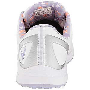 Callaway Women's Coronado v2 SL Golf Shoe, White/Pink, 8