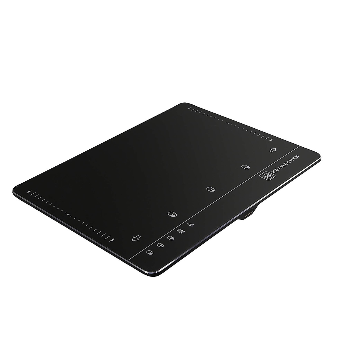 KEYMECHER Mano Multi-Gesture Wired Trackpad for Windows 7 and Windows 10, USB Slim Touchpad Mouse for Computer, Notebook, PC, and Laptop (Aluminum Black, Support Windows Precision Touchpad)