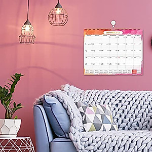 2023-2024 Wall Calendar - Jul.2023 - Dec.2024, 18 Months Wall Calendar 2023-2024, Monthly Calendar with Julian Date, 15 x 11.5 in, Twin-Wire Binding, Great for Hanging on The Wall, Color Design