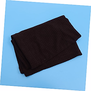 VOSAREA Sofa Protector 2pcs Sofa Armrest Covers Stretchy Sofa Side Towels Protective Covers Anti-Slip Home Office Grey