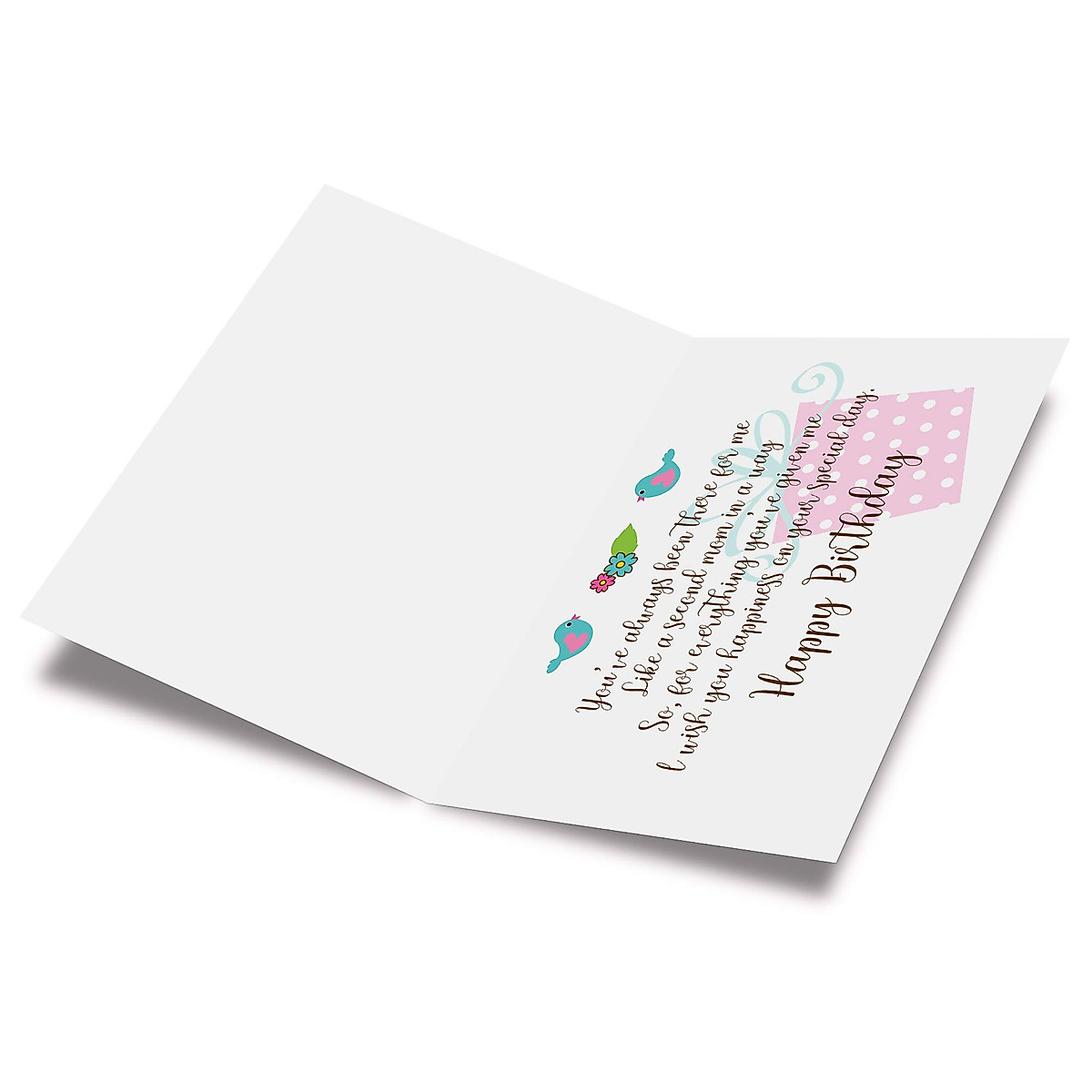 Prime Greetings Birthday Card Aunt, Made in America, Eco-Friendly, Thick Card Stock with Premium Envelope 5in x 7.75in, Packaged in Protective Mailer