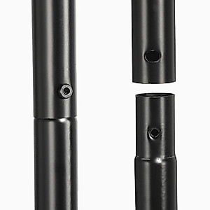 Yaheetech Coat Rack, 3 in 1 Hall Tree with Shoe Storage Bench,Coat Shoe Rack Freestanding with 18 Hooks & a Hanging Rod for Entryway Living Room Bedroom,Metal Frame, Black